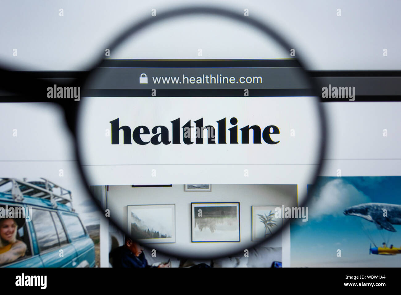 Los Angeles, California, USA - 21 Jule 2019: Illustrative Editorial of ...