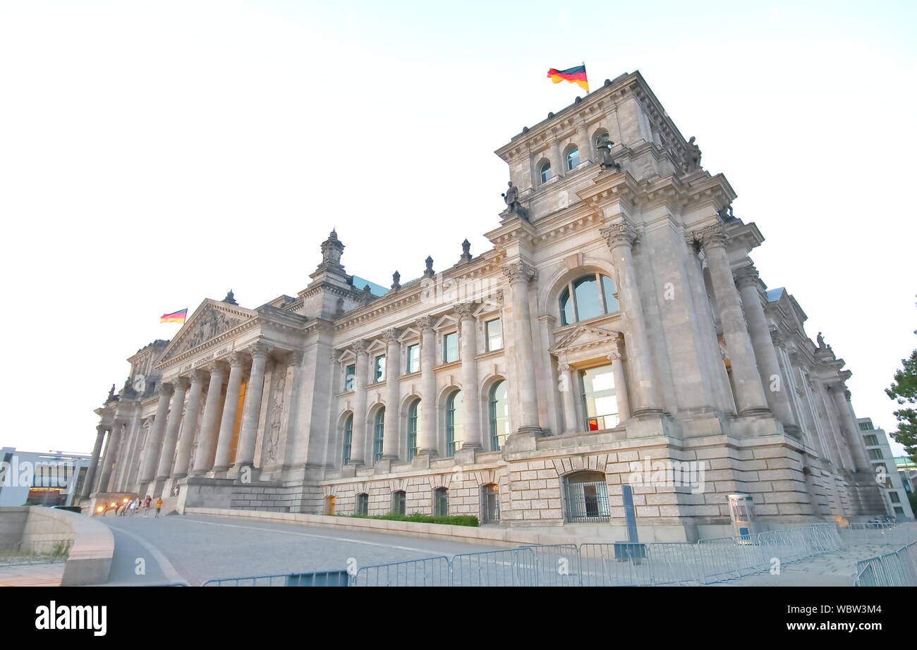 Reichstag parliament building Berlin Germany Stock Photo - Alamy