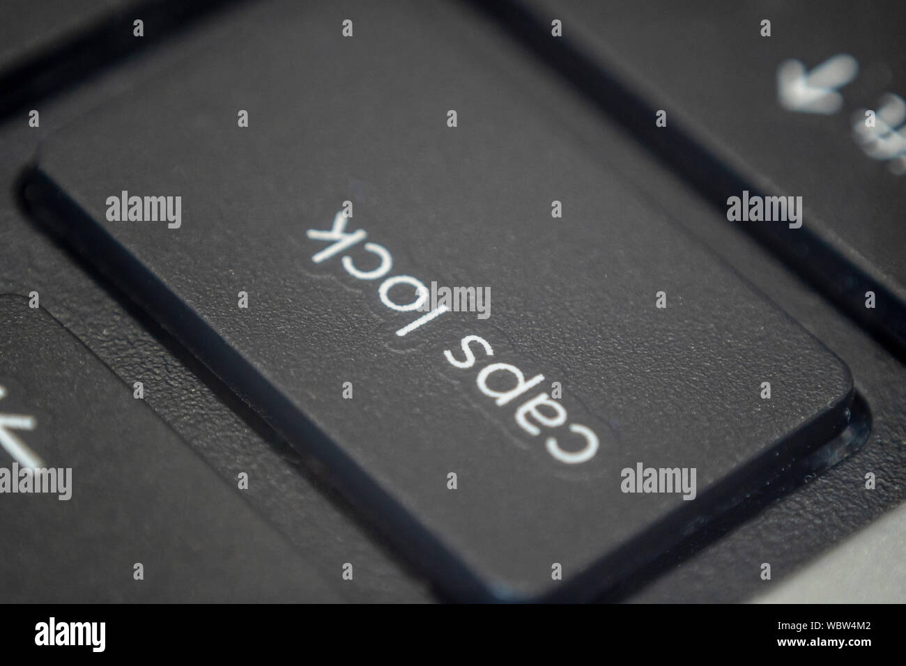 Caps lock key hi-res stock photography and images - Alamy