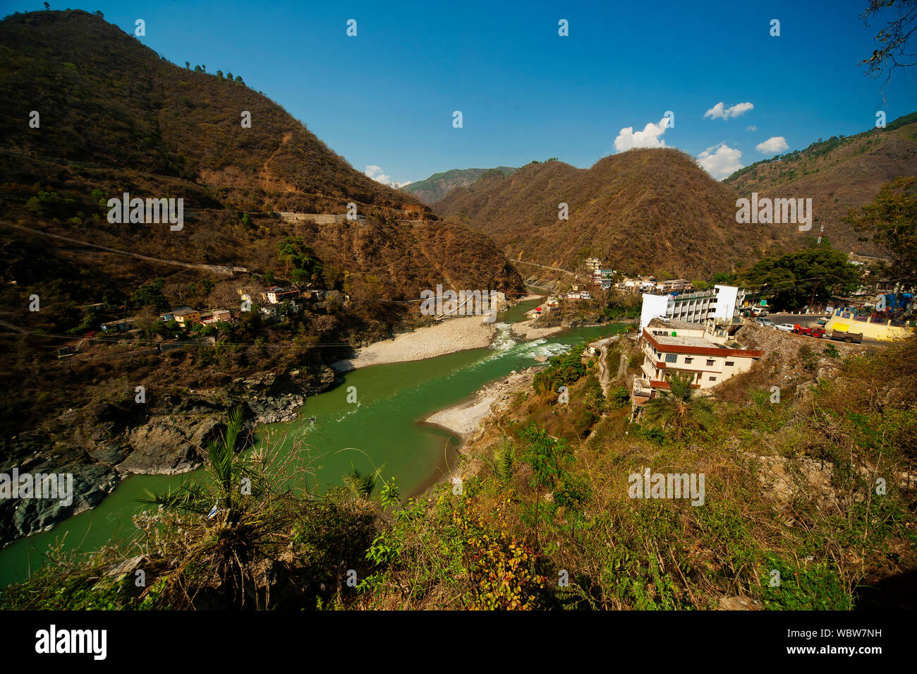 Alaknanda and mandakini river hi-res stock photography and images - Alamy
