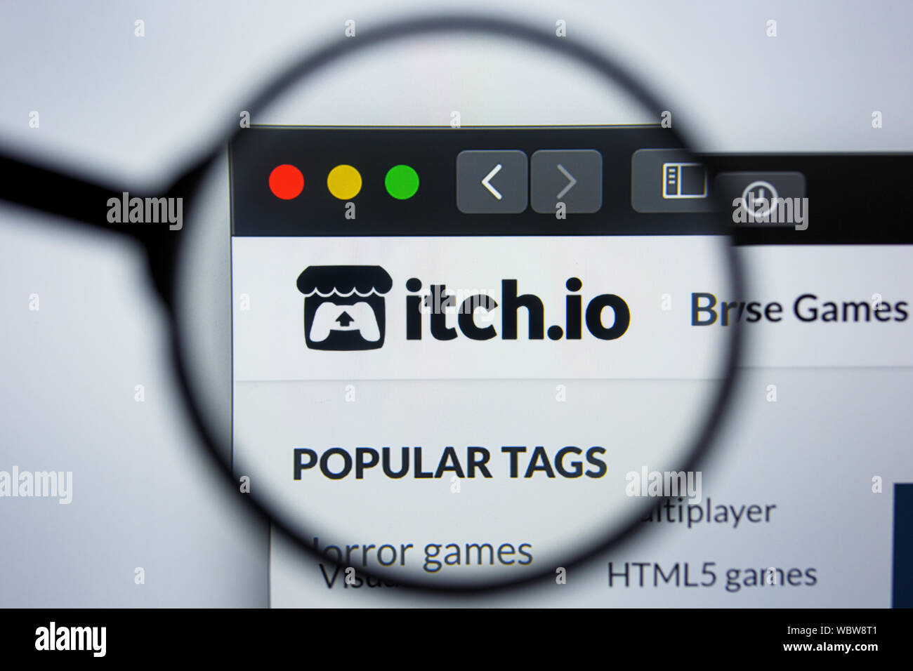 Los Angeles, California, USA - 21 Jule 2019: Illustrative Editorial of ...