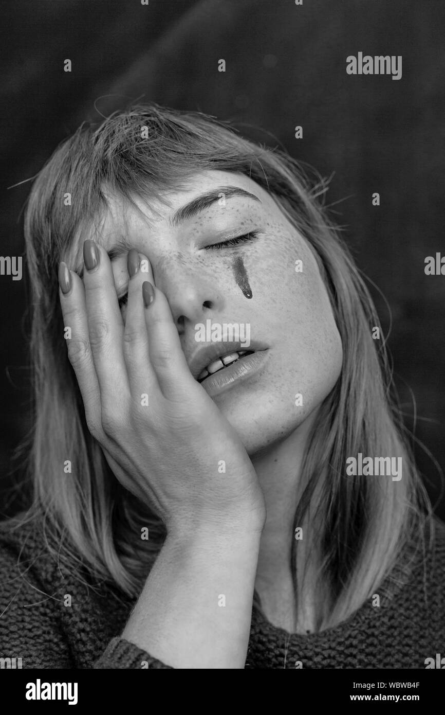 Eye touching hi-res stock photography and images - Alamy