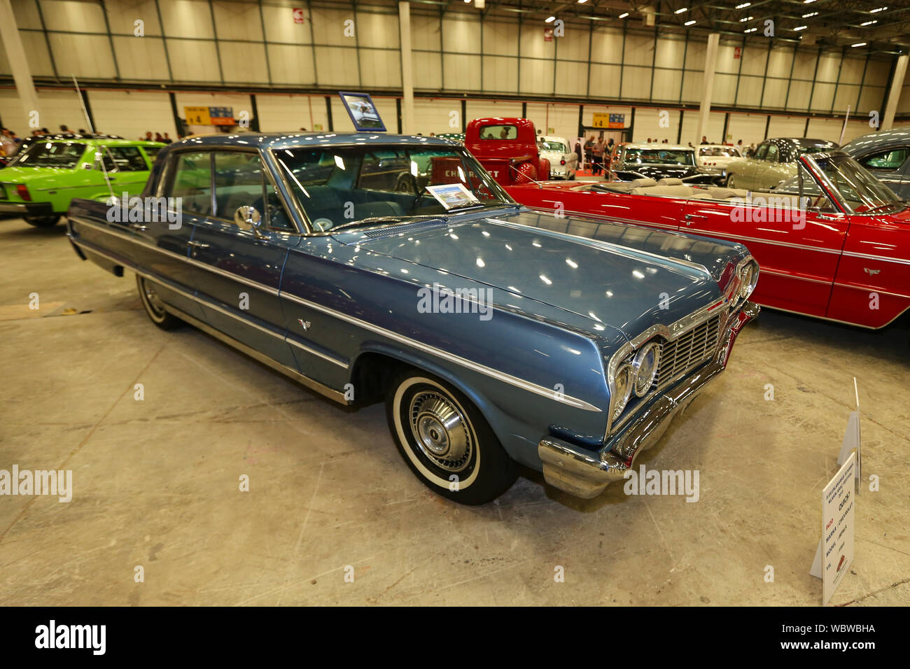 ISTANBUL, TURKEY - JUNE 29, 2019: Chevrolet Impala display at Istanbul ...