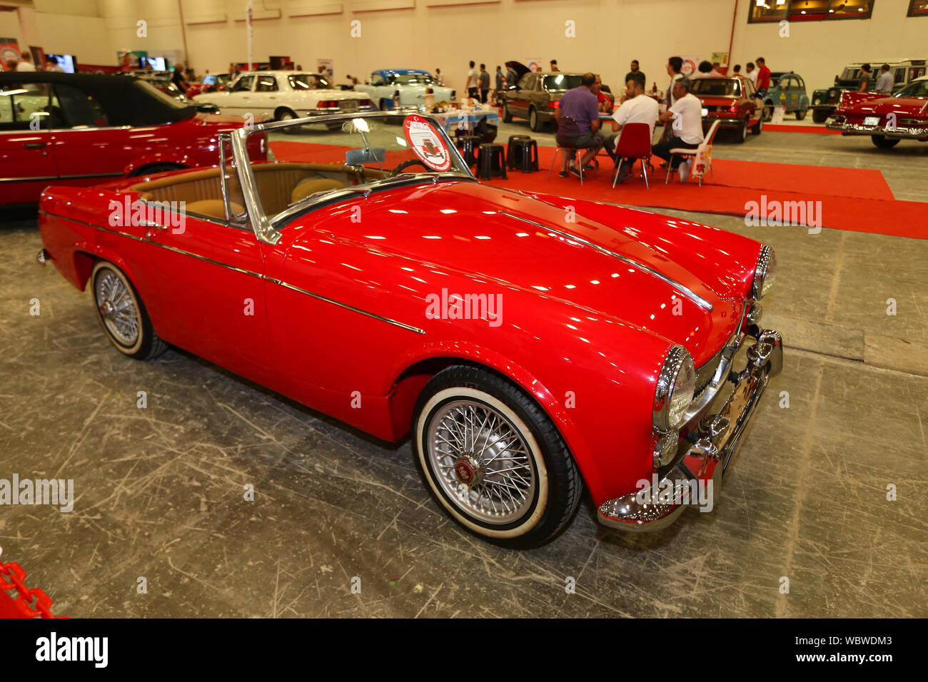 ISTANBUL, TURKEY - JUNE 29, 2019: Classic car display at Istanbul ...