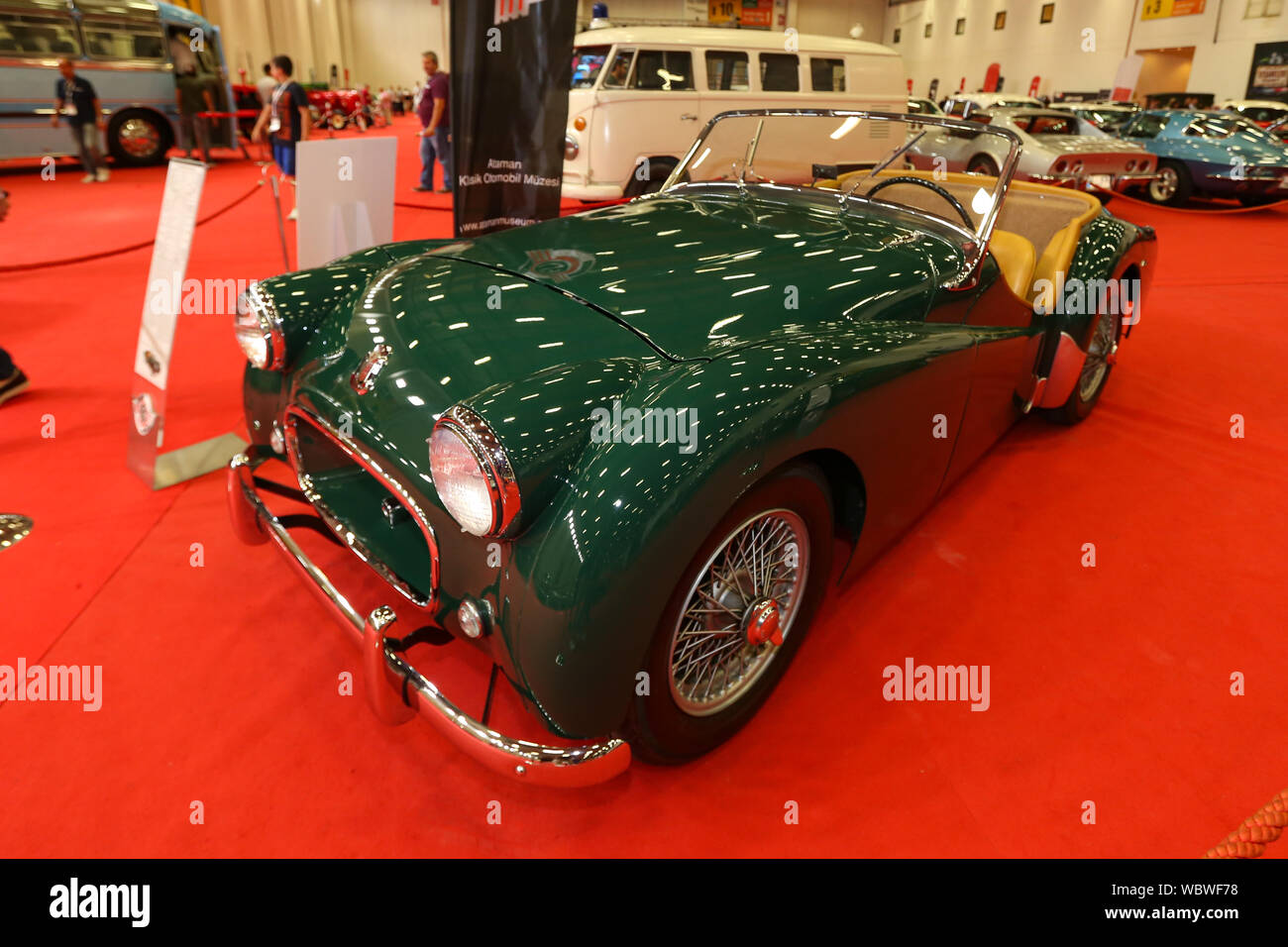 ISTANBUL, TURKEY - JUNE 29, 2019: Classic car display at Istanbul ...