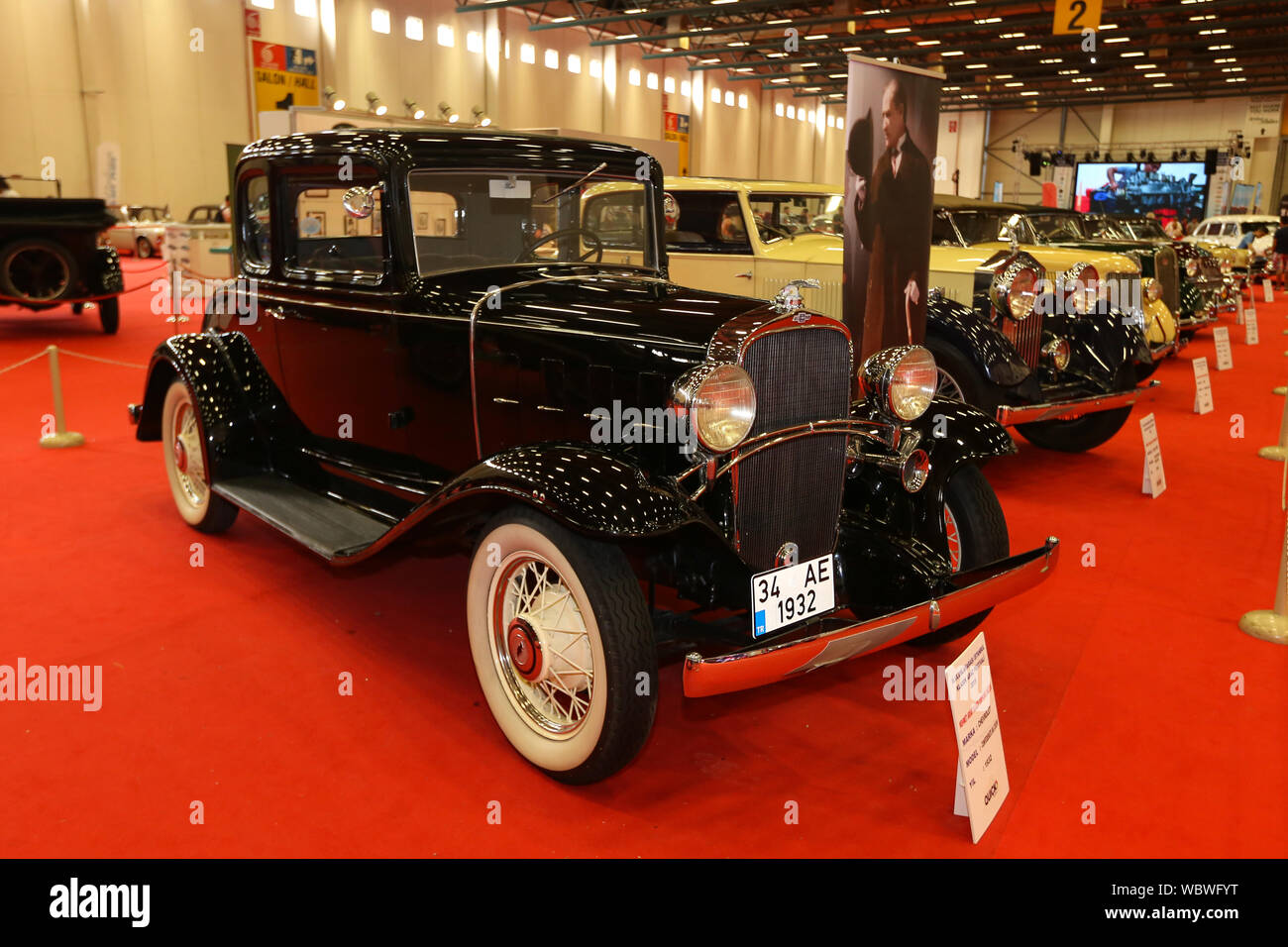 ISTANBUL, TURKEY - JUNE 29, 2019: Chevrolet Confederate display at ...