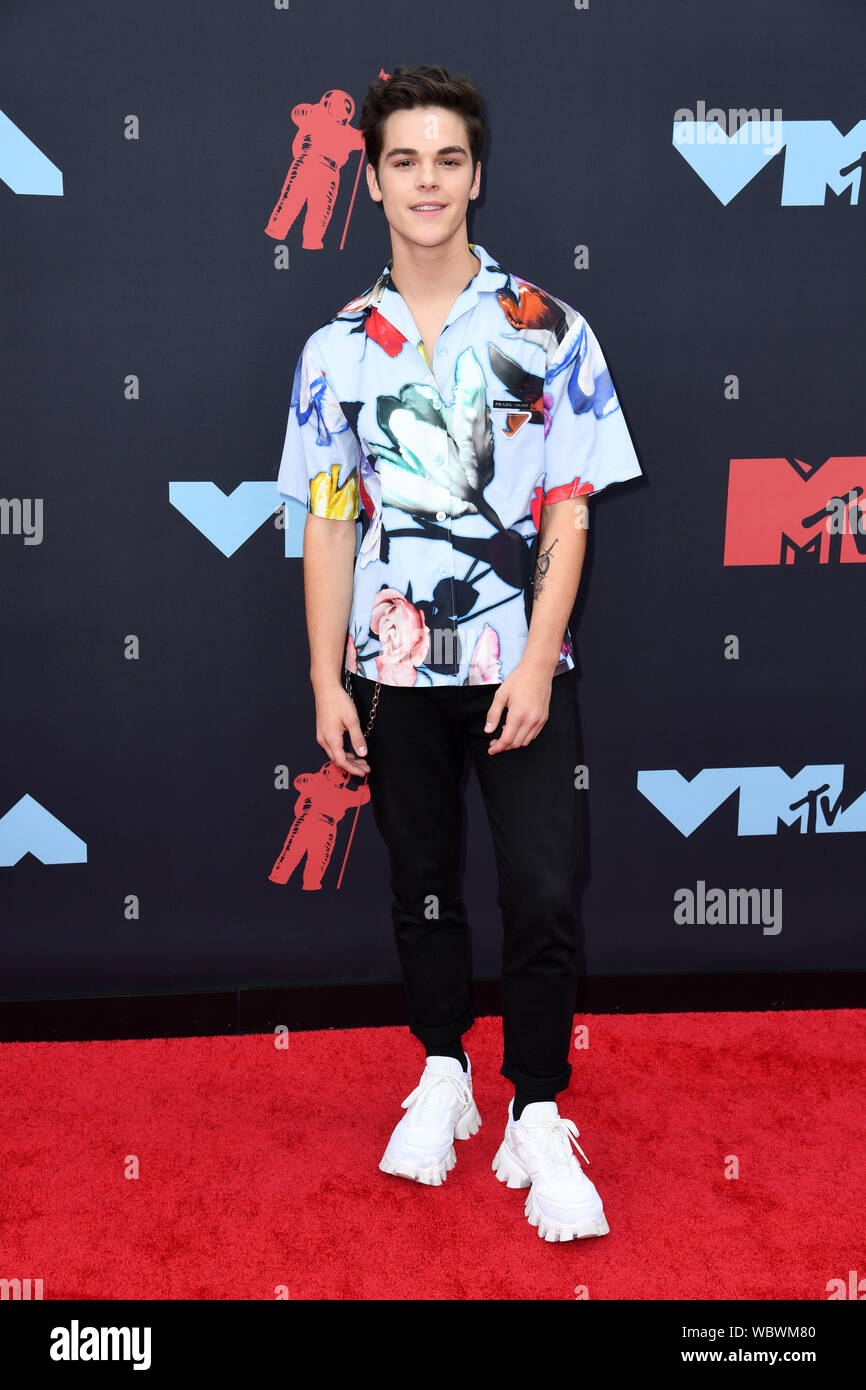 AJ Mitchell attending the MTV Video Music Awards 2019 held at the ...