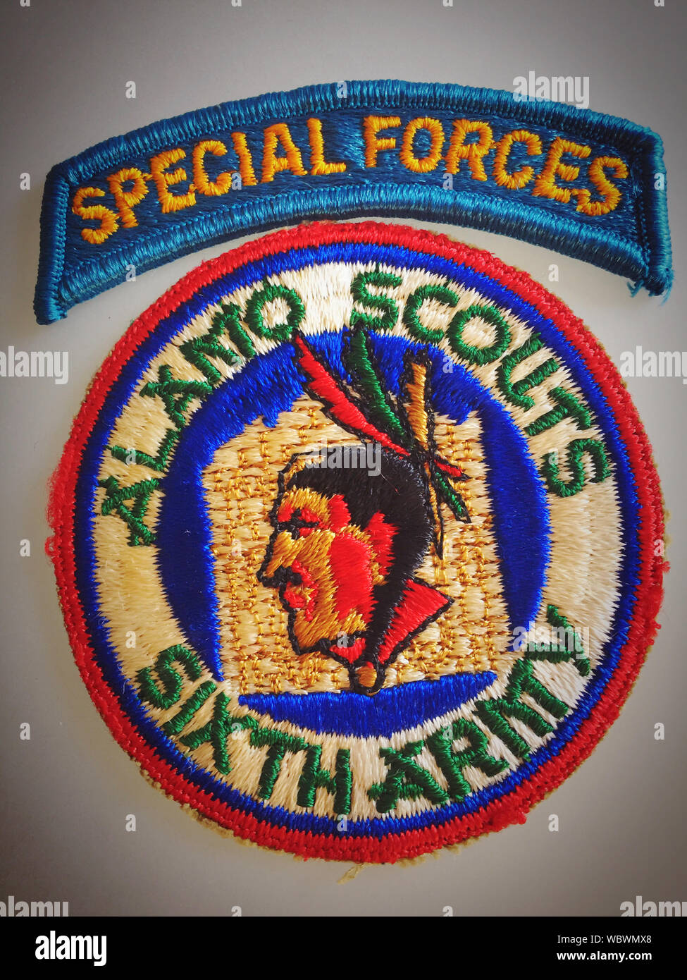 Alamo Scouts, Special Forces Unit Patch, WWII, USA Stock Photo - Alamy