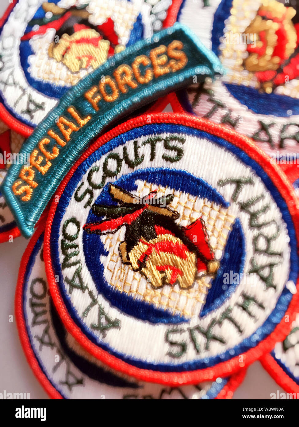 Alamo Scouts, Special Forces Unit Patch, WWII, USA Stock Photo - Alamy