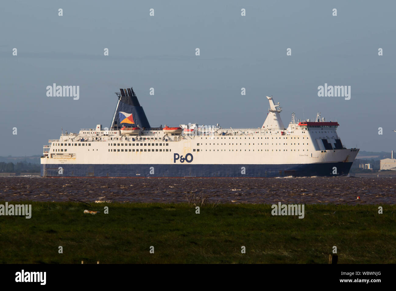 MV Pride of York Stock Photo - Alamy