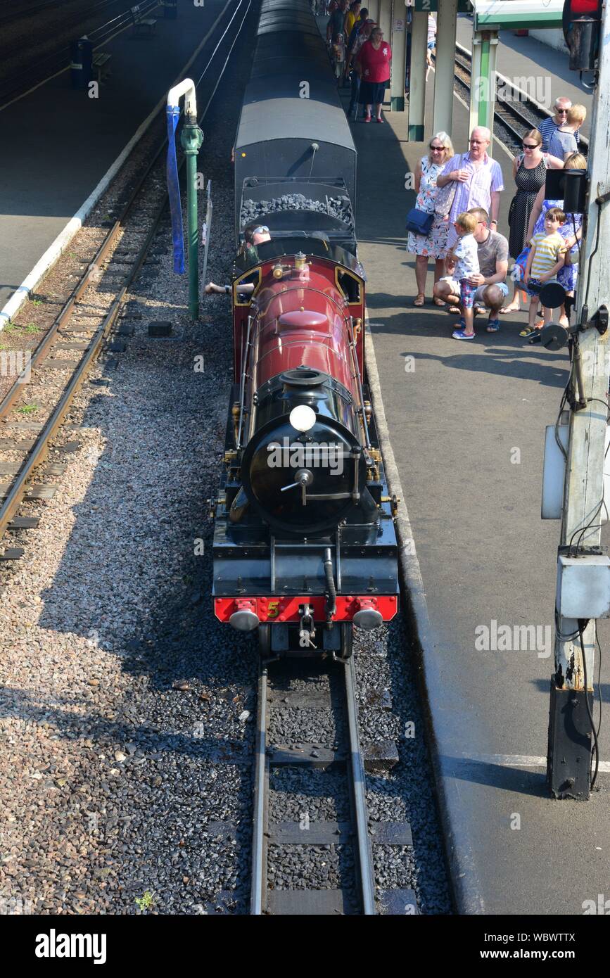 Hercules at the station of the RHDR Stock Photo - Alamy