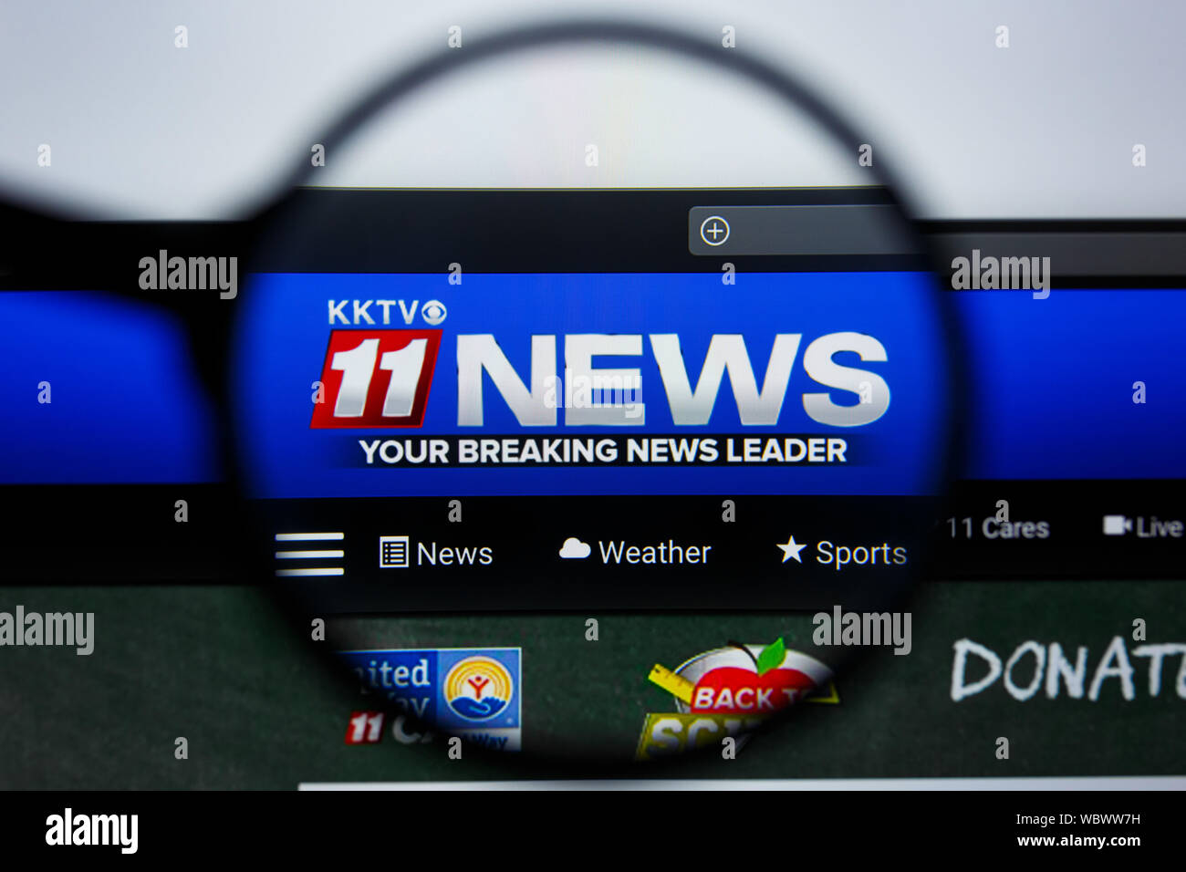 Los Angeles, California, USA - 21 Jule 2019: Illustrative Editorial of ...