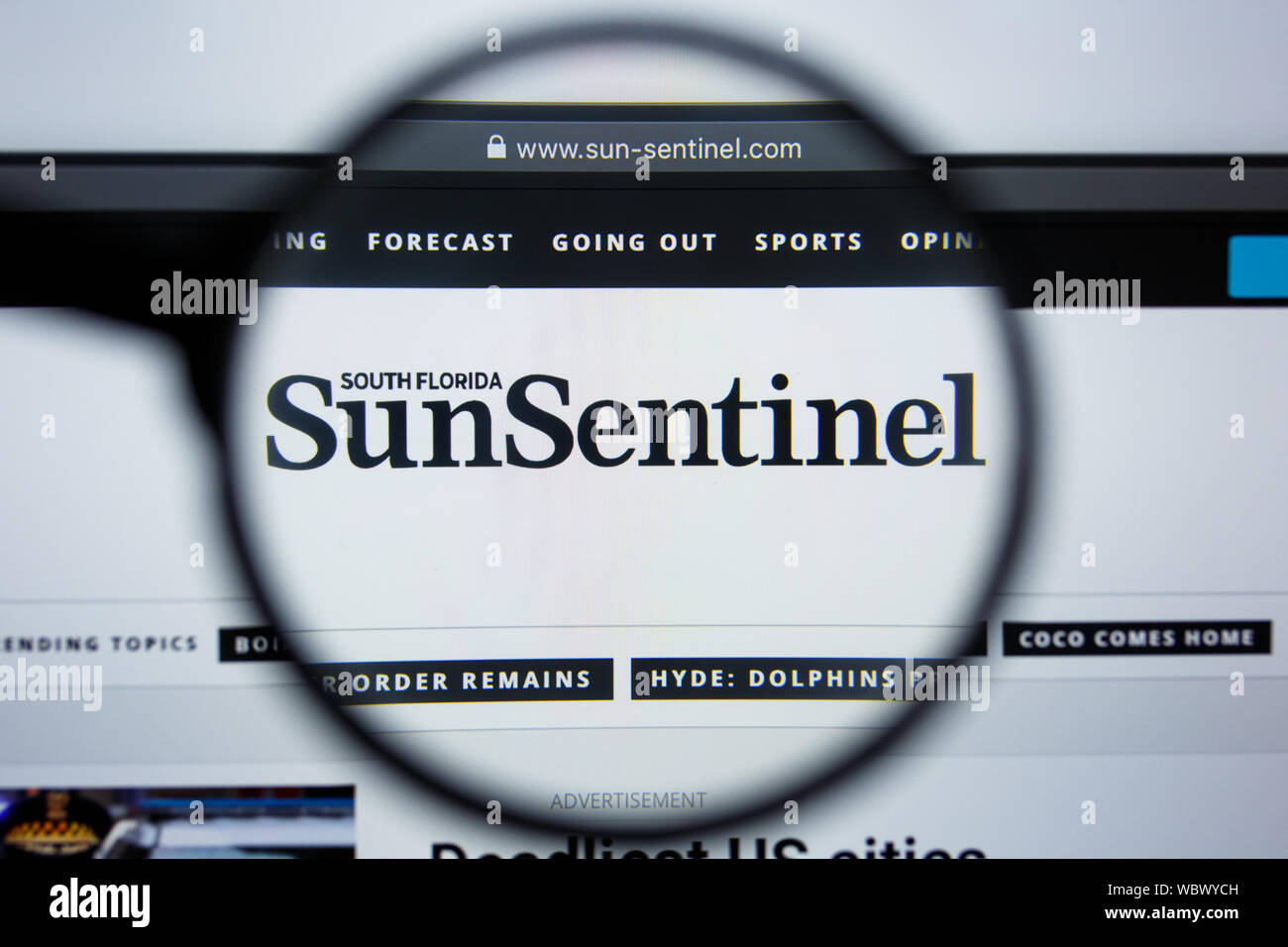 Los Angeles, California, USA - 21 Jule 2019: Illustrative Editorial of ...