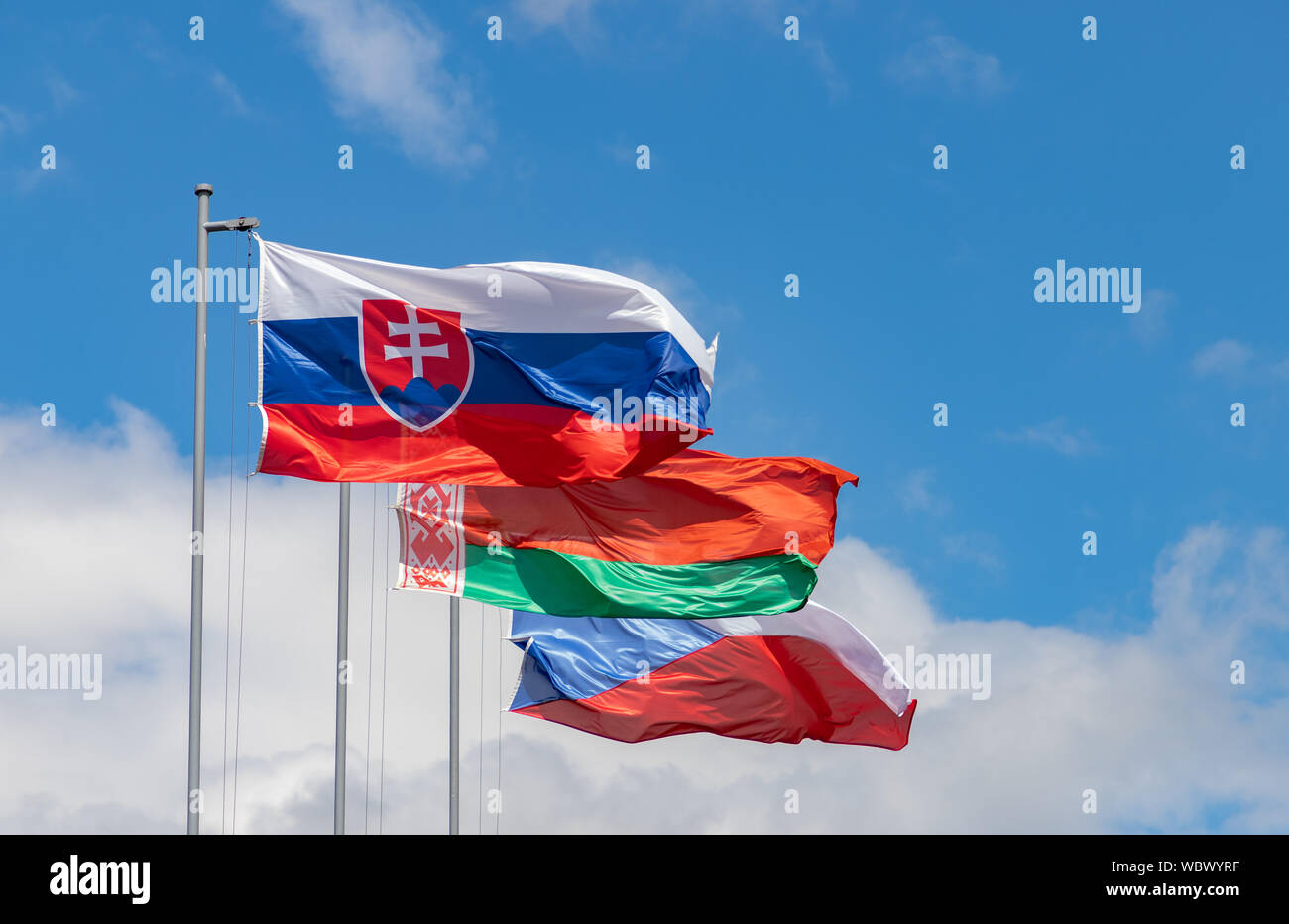 A picture of some Slavic countries (especially Slovakia) on display at ...