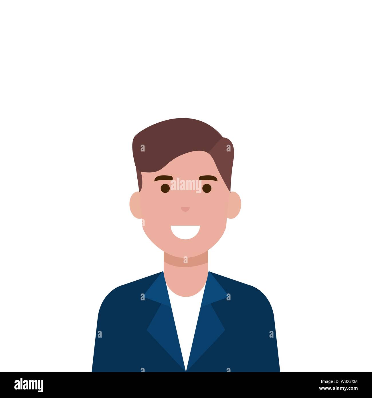 Isolated avatar man vector design Stock Vector Image & Art - Alamy