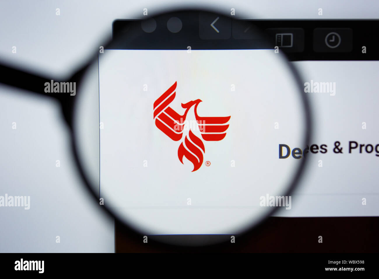 Phoenix logo hi-res stock photography and images - Alamy