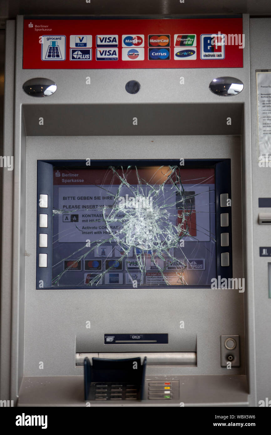 Broken atm hi-res stock photography and images - Alamy