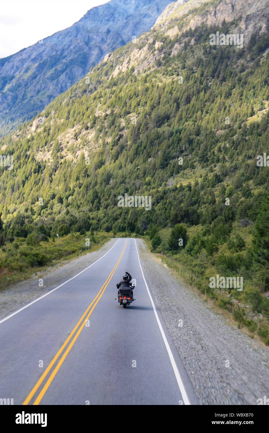 Motorcycle Rear Mountain High Resolution Stock Photography and Images ...