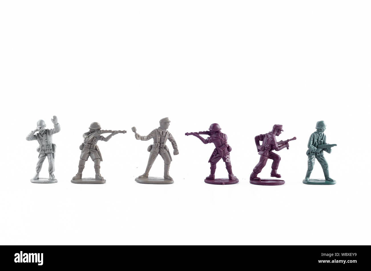 Toy Soldiers Cut Out Stock Images & Pictures - Alamy