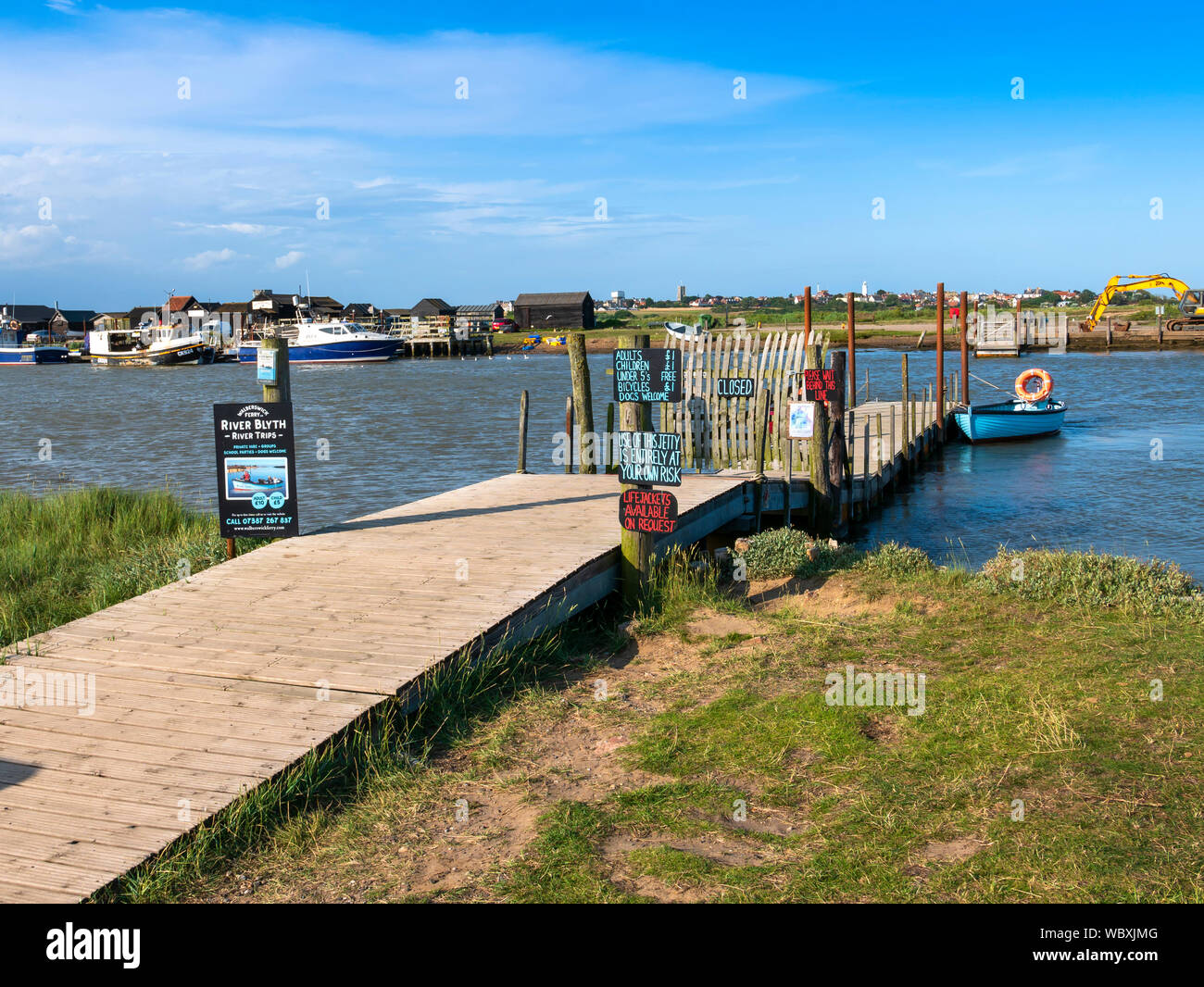 Walberswick to Southwold ferry, Walberswick Harbour, Walberswick ...