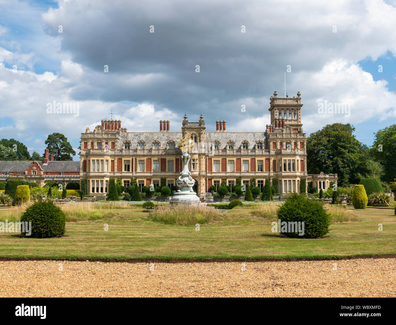Somerleyton Hall, Somerleyton, Lowestoft, Suffolk, England, UK Stock ...