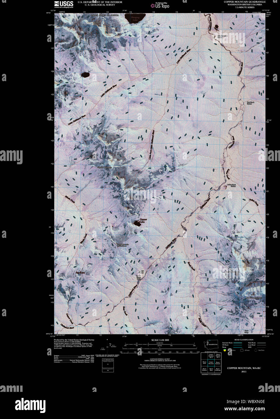 Geological survey map copper hi-res stock photography and images - Alamy