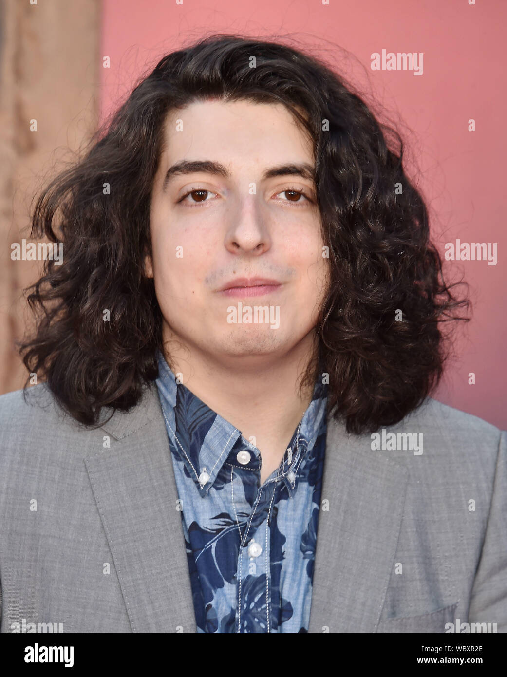 WESTWOOD, CA - AUGUST 26: Nick Wolfhard attends the Premiere of Warner ...