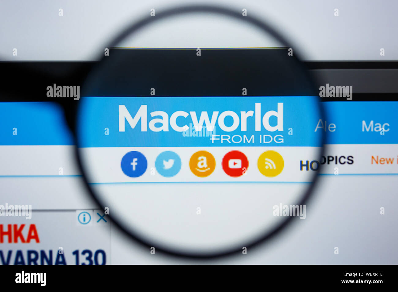 Los Angeles, California, USA - 21 Jule 2019: Illustrative Editorial of ...