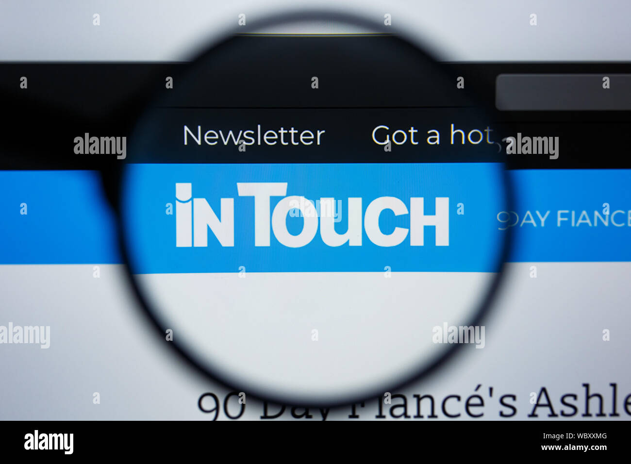 Los Angeles, California, USA - 21 Jule 2019: Illustrative Editorial of ...