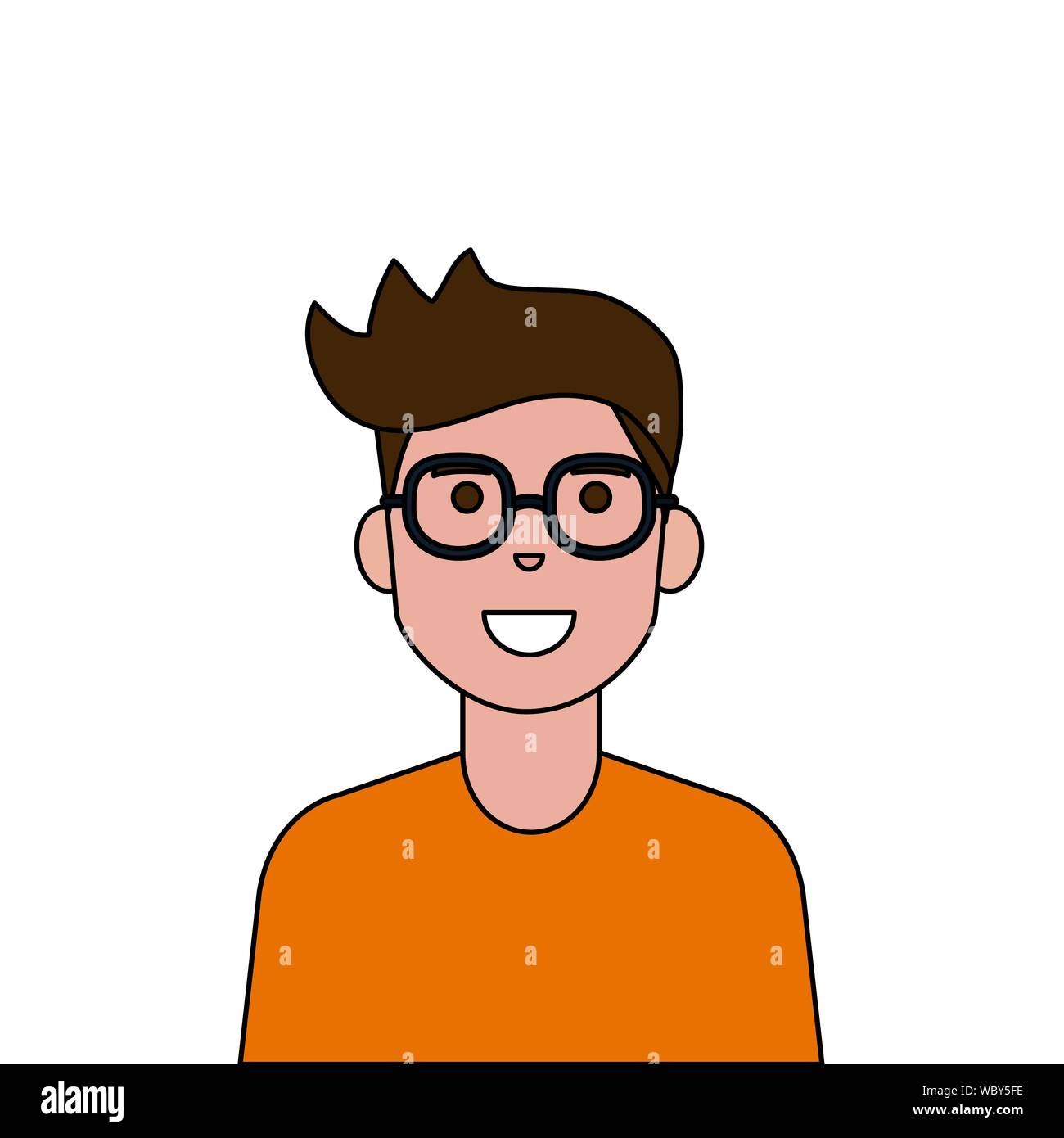 Isolated avatar man vector design Stock Vector Image & Art - Alamy