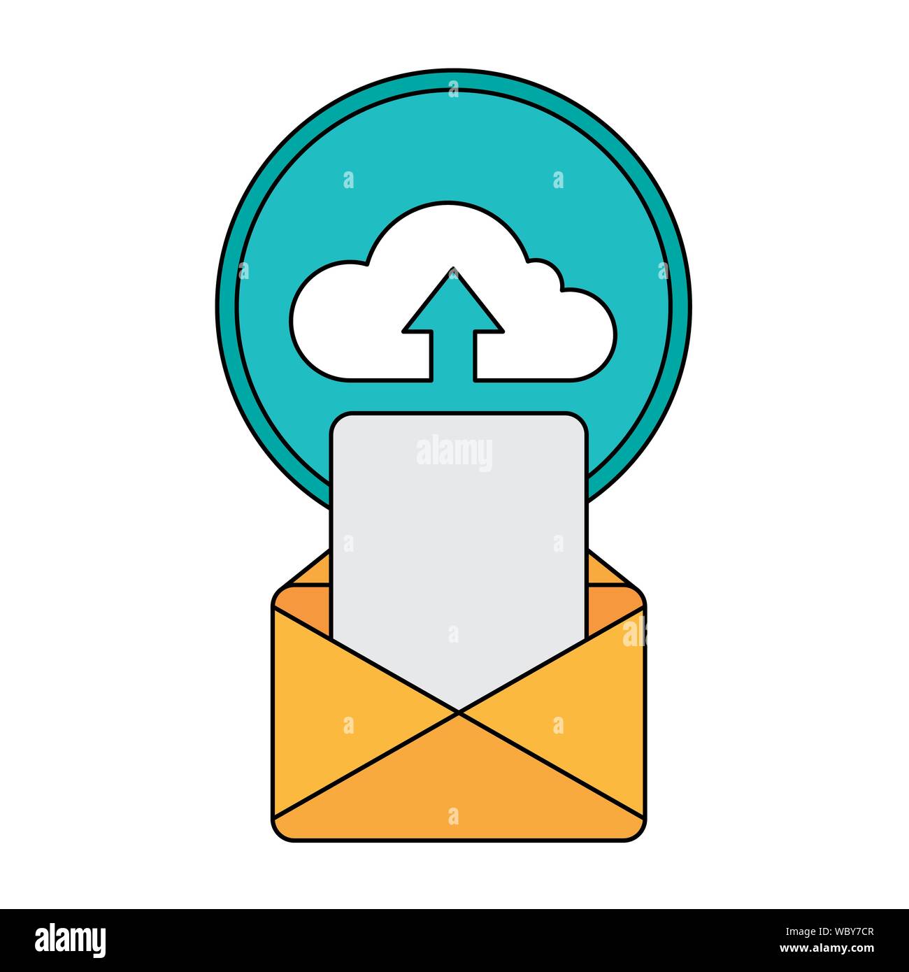Envelope message vector design Stock Vector Image & Art - Alamy