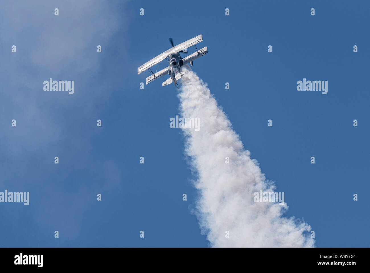 Pitts Model 12 Super Pitts aerobatic biplane at the Children in Need ...