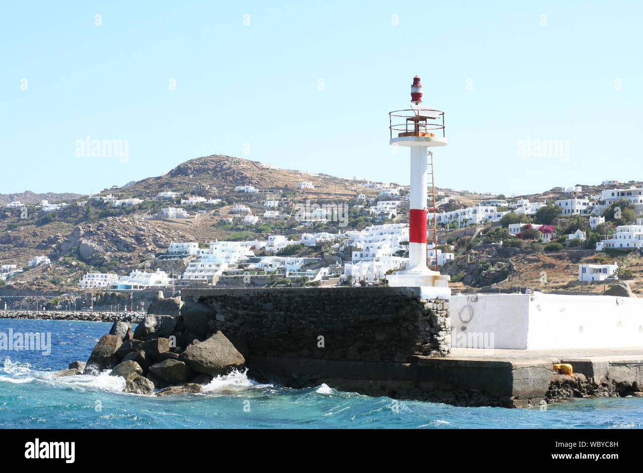 Lighthouse built on rocks hi-res stock photography and images - Alamy