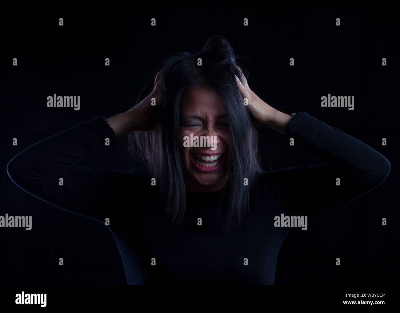 Irritated emotional hi-res stock photography and images - Alamy