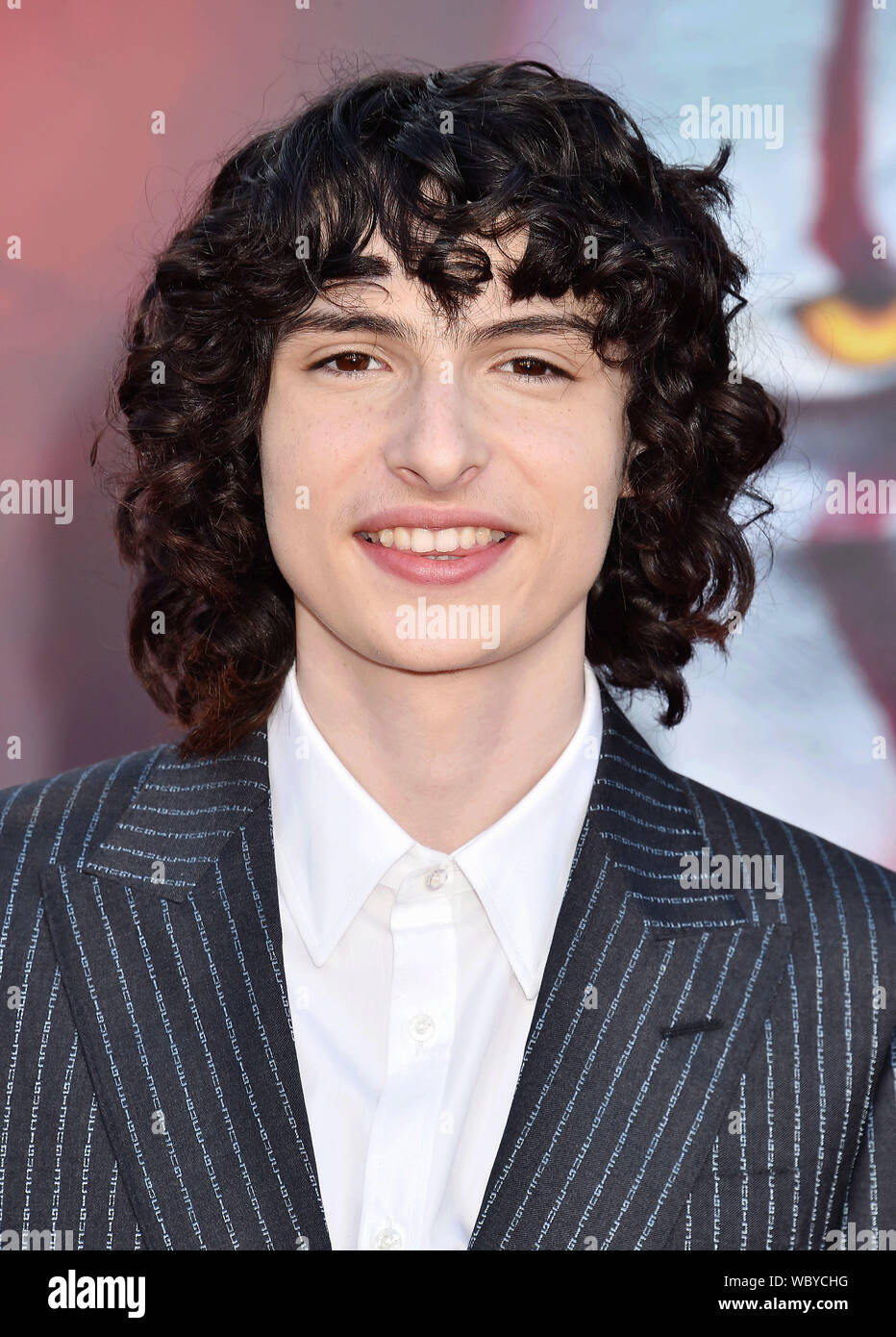 WESTWOOD, CA - AUGUST 26: Finn Wolfhard attends the Premiere of Warner ...