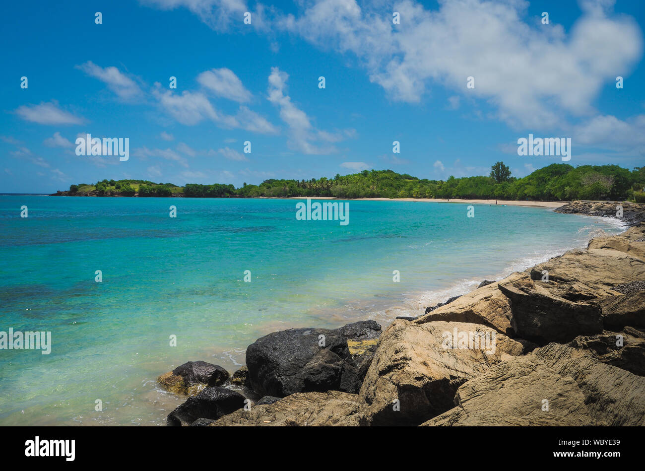 Beautiful beach martinique hi-res stock photography and images - Alamy