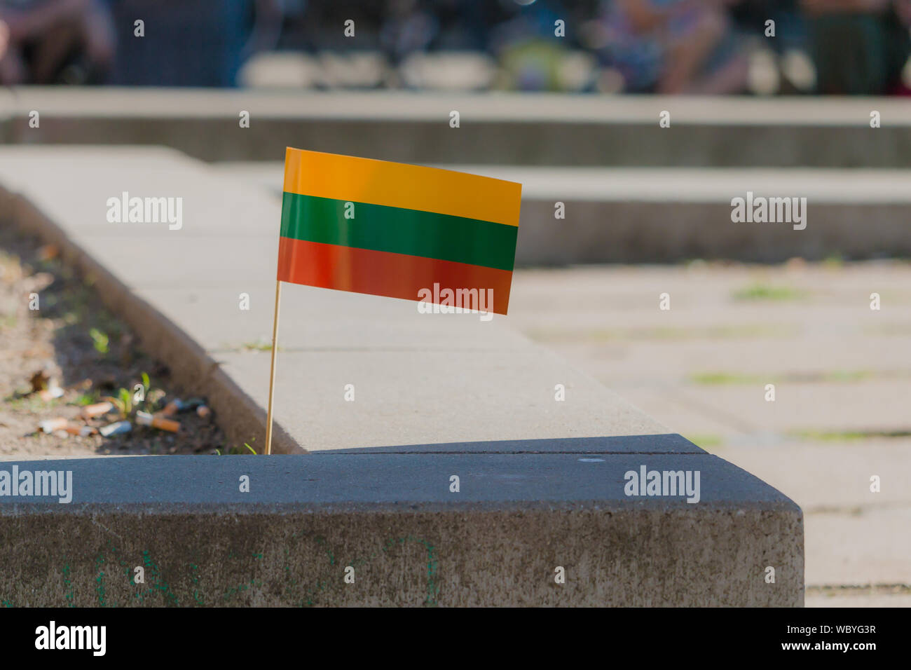 Lithuanian flag hi-res stock photography and images - Alamy