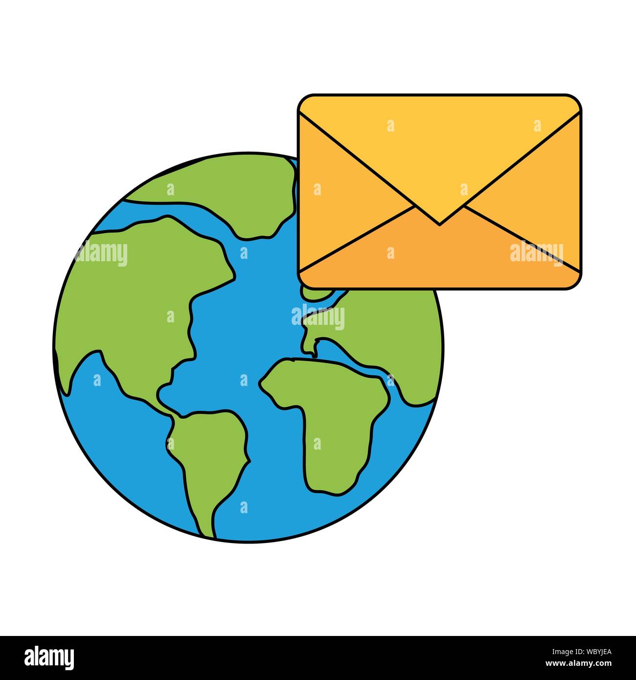 Envelope message vector design Stock Vector Image & Art - Alamy