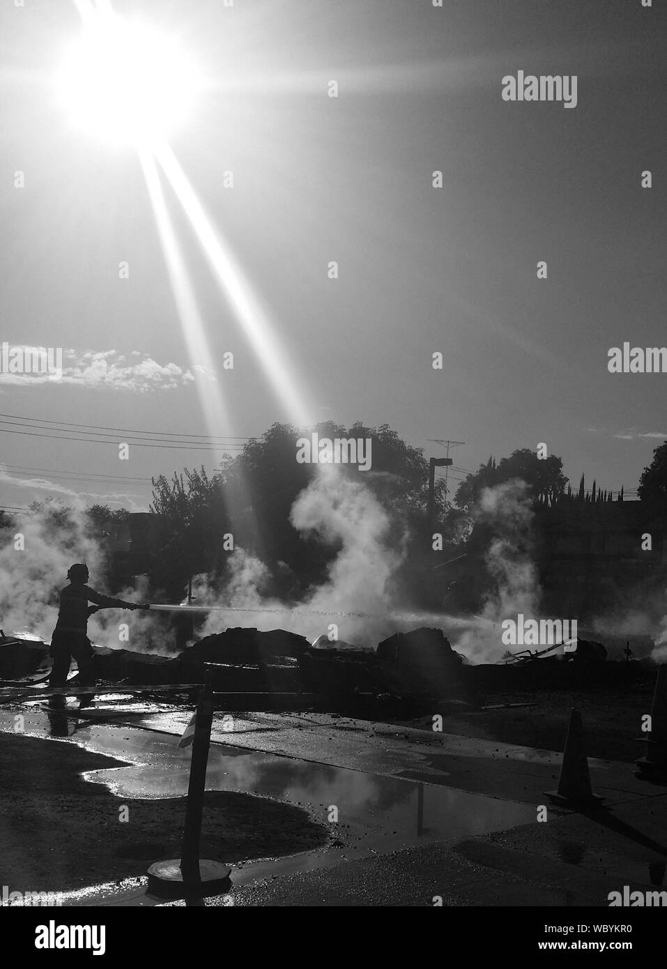 Fire hose house hi-res stock photography and images - Alamy