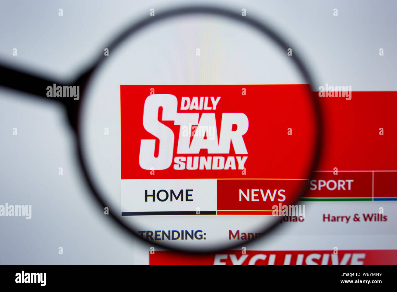 Los Angeles, California, USA - 21 Jule 2019: Illustrative Editorial of ...