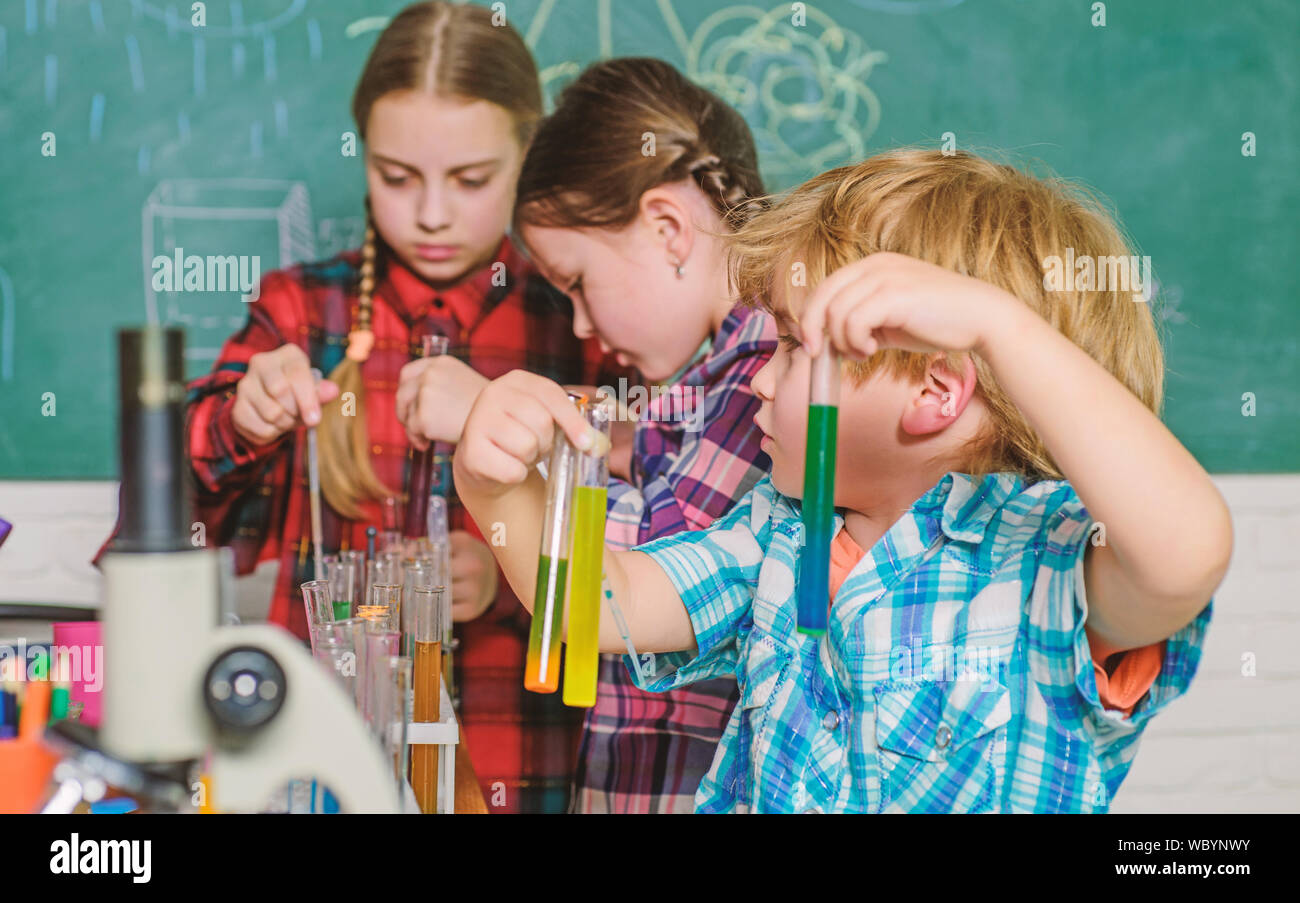 School chemistry laboratory. Laboratory Research - Scientific project ...