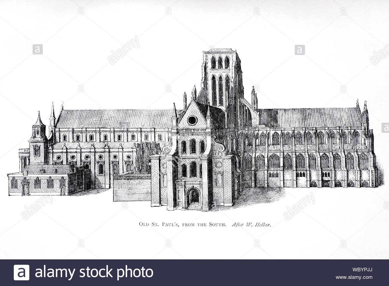 St paul's cathedral england 1600s hi-res stock photography and images ...