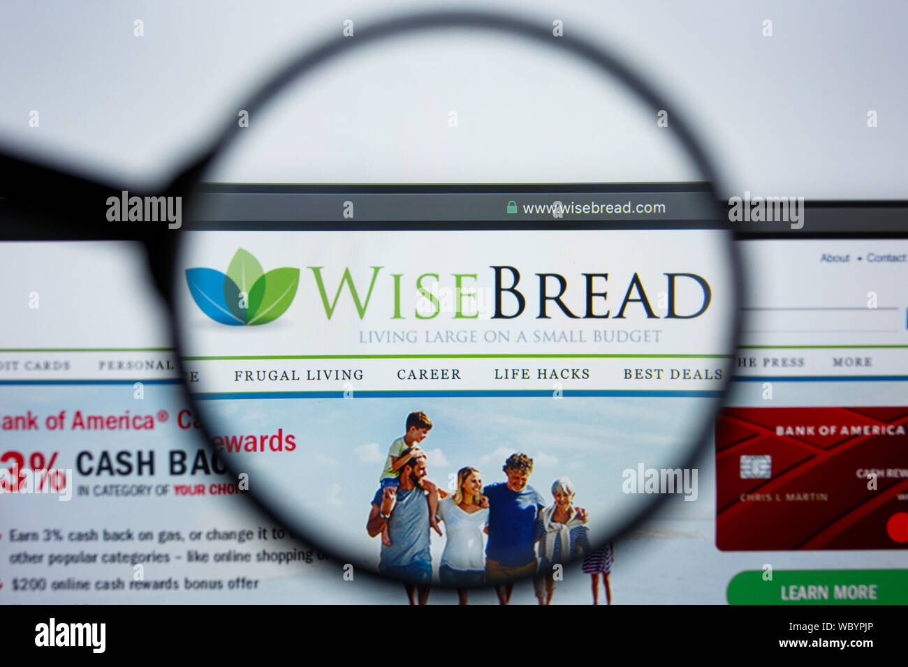 Los Angeles, California, USA - 21 Jule 2019: Illustrative Editorial of ...