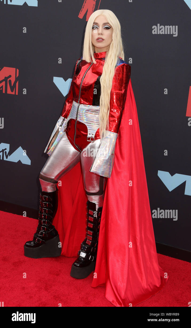 August 26, 2019, Newark, New York, USA: Singer AVA MAX attends the 2019 ...