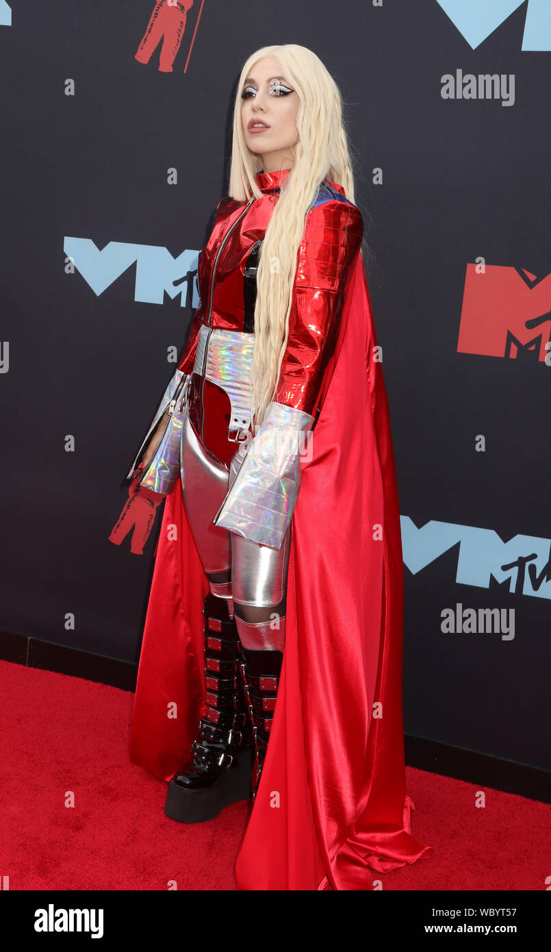 August 26, 2019, Newark, New York, USA: Singer AVA MAX attends the 2019 ...