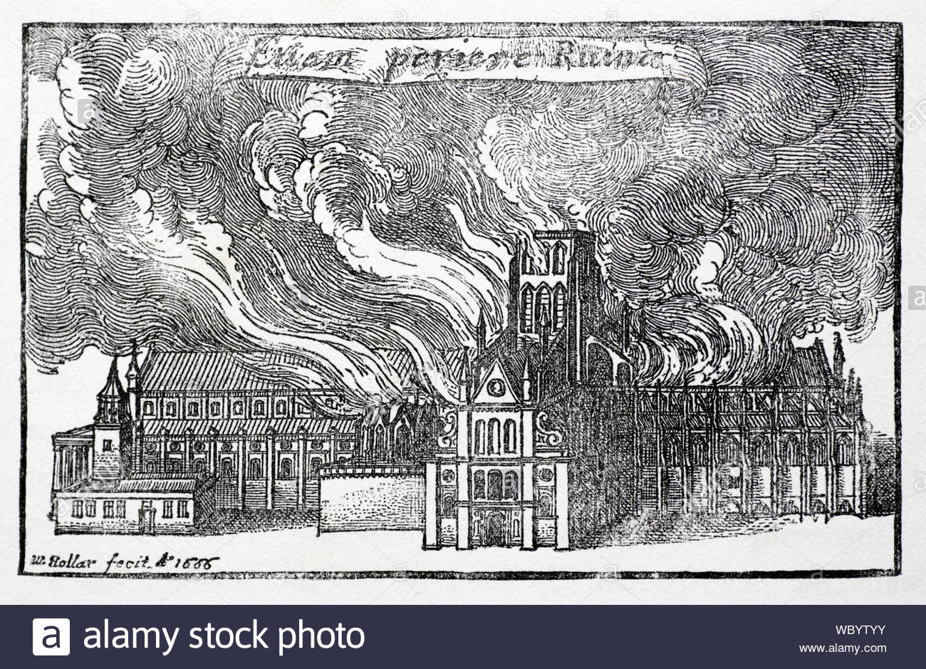 Great fire of london 1666 st pauls hi-res stock photography and images ...