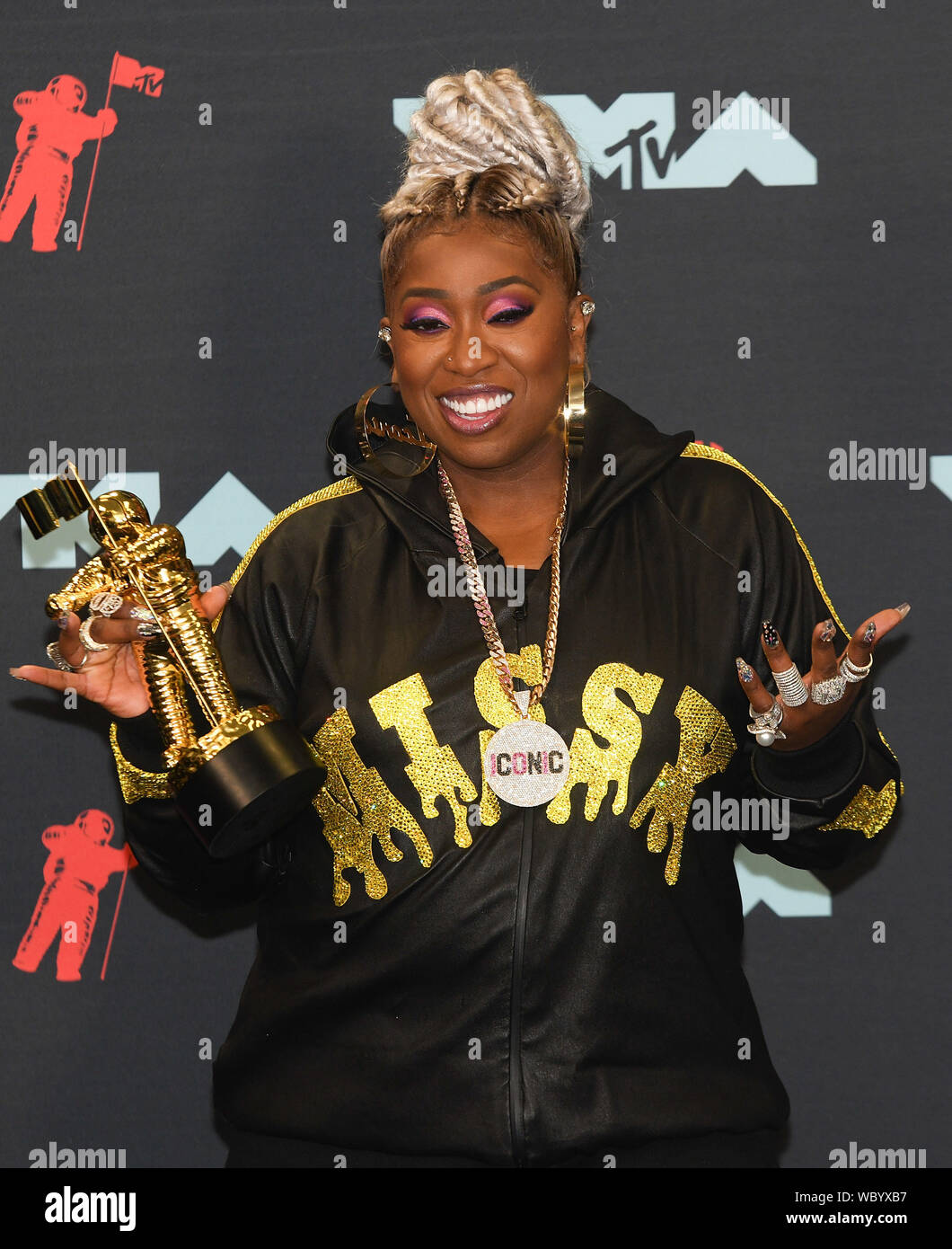 NEWARK, NEW JERSEY - AUGUST 26: Missy Elliott - Winner of the Michael ...