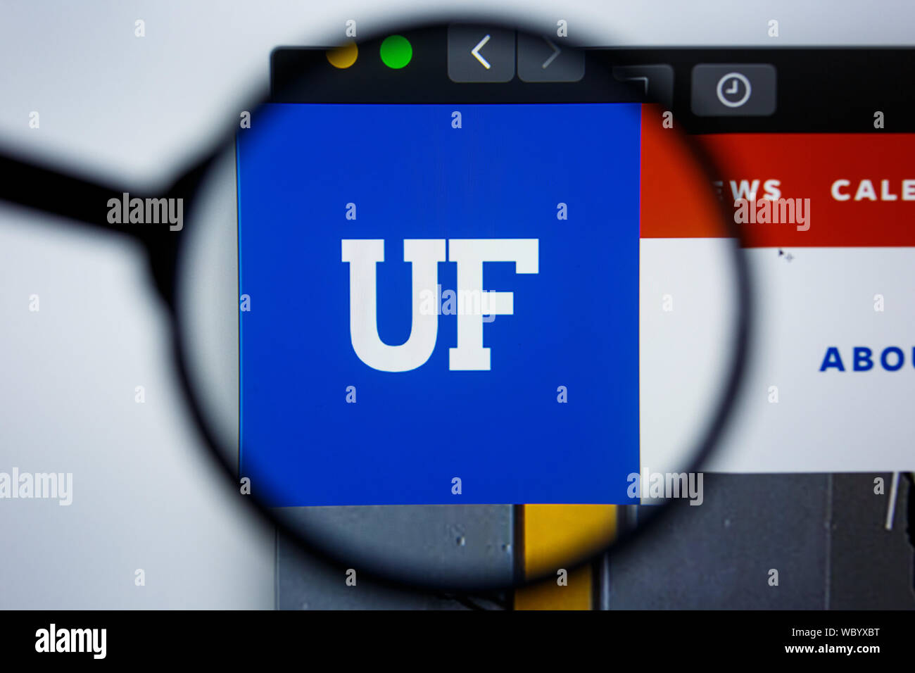 Uf logo hi-res stock photography and images - Alamy