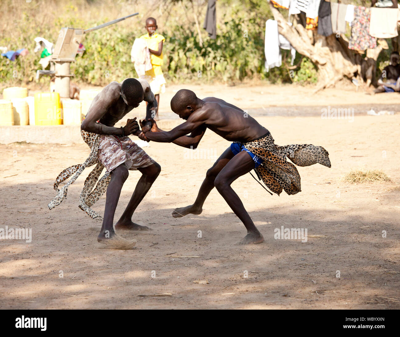 Dinka culture hi-res stock photography and images - Alamy