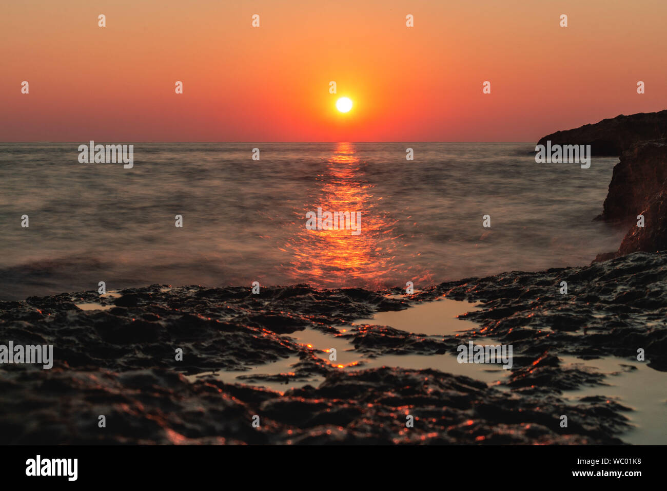 Mediterranean sunrise hi-res stock photography and images - Alamy